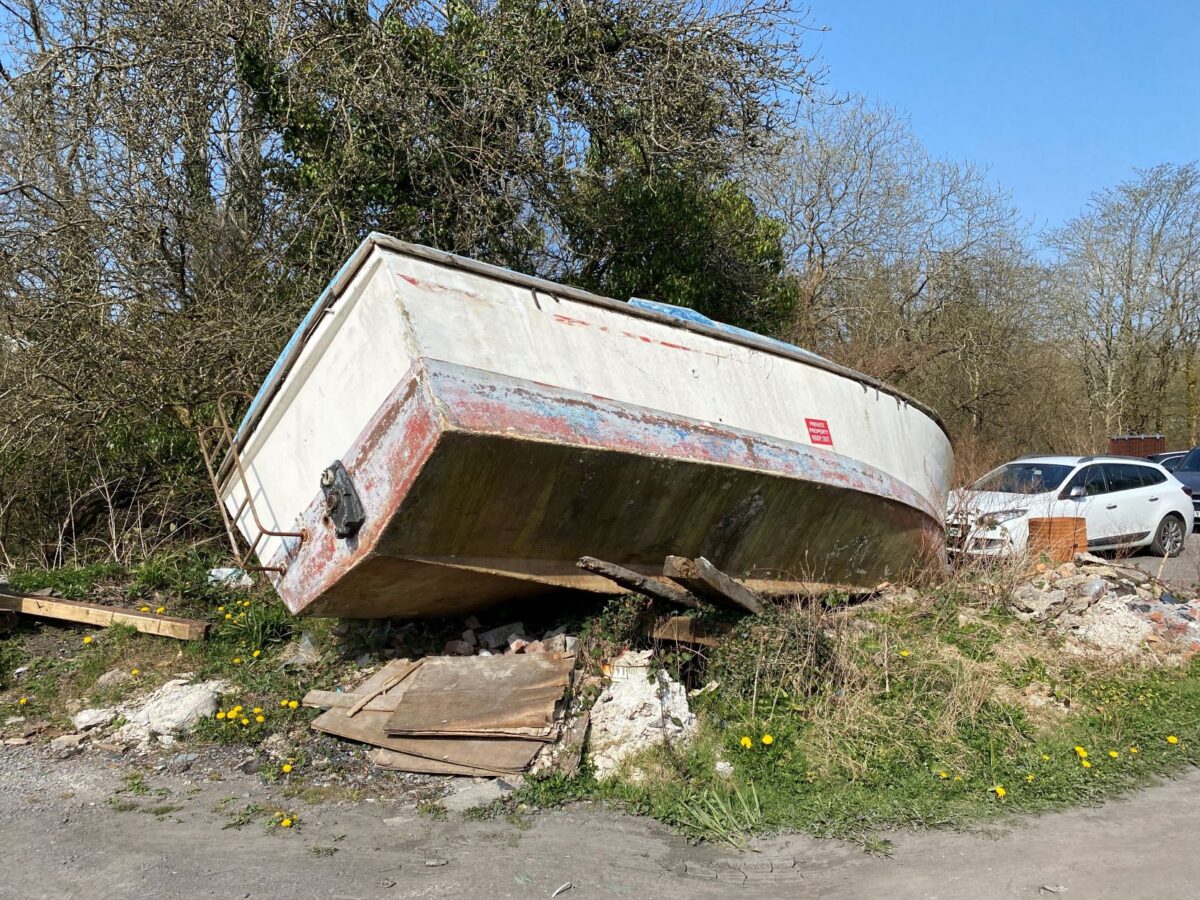 Derelict Boat Disposal in South Wales - Boatbreakers